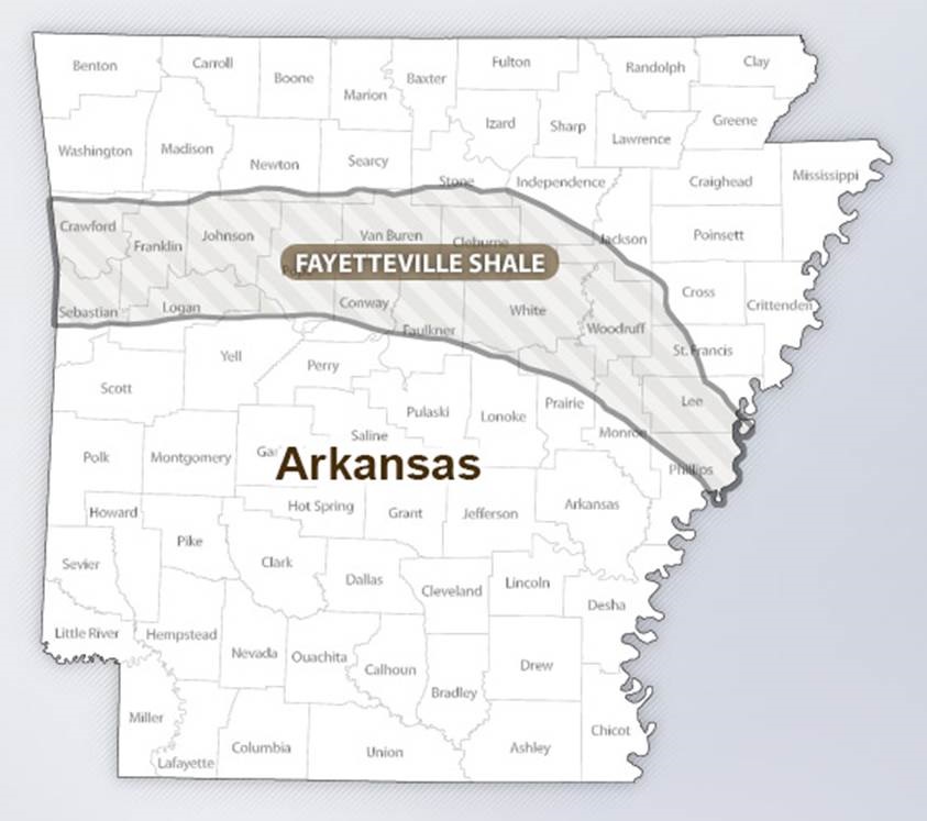 Fayetteville Shale | Geological Formation | Aegis Energy Partners